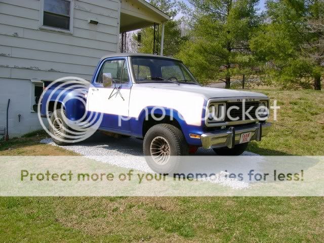 '79 Adventurer stepside | Dodge RamCharger Central