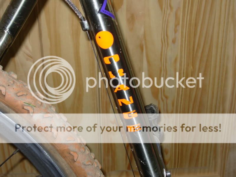 orange decals / stickers | Retrobike