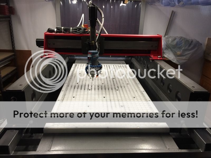 Torchmate 2x4 CNC table with Z-axis and Bosch router | Pirate 4x4