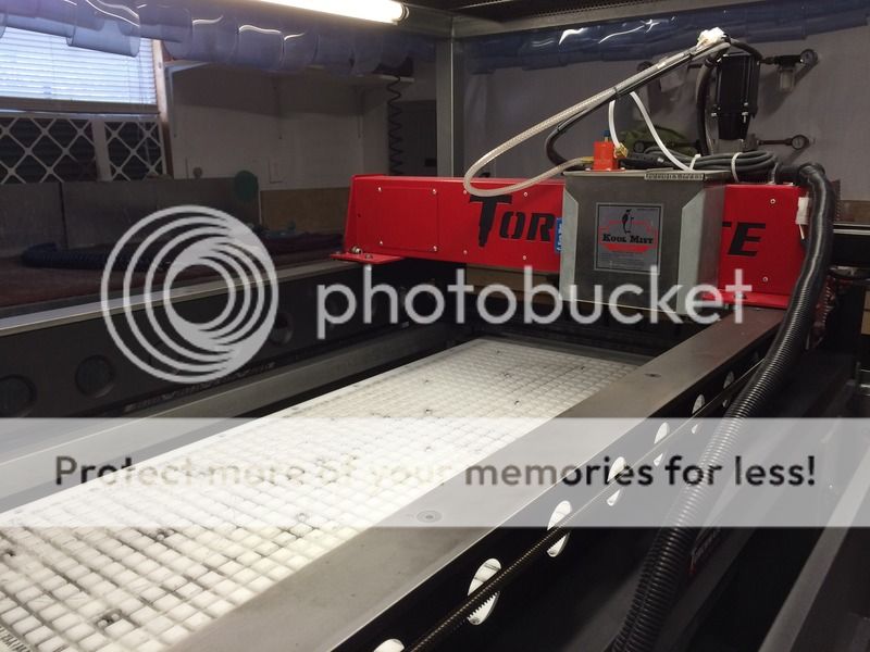 Torchmate 2x4 CNC table with Z-axis and Bosch router | Pirate 4x4