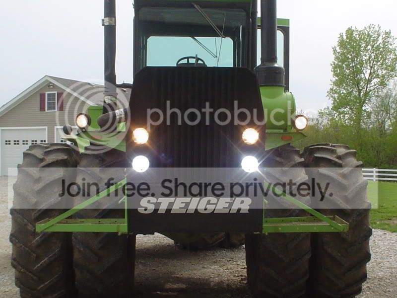 Got the new HID lights installed in the Steiger - Technical IH Talk ...