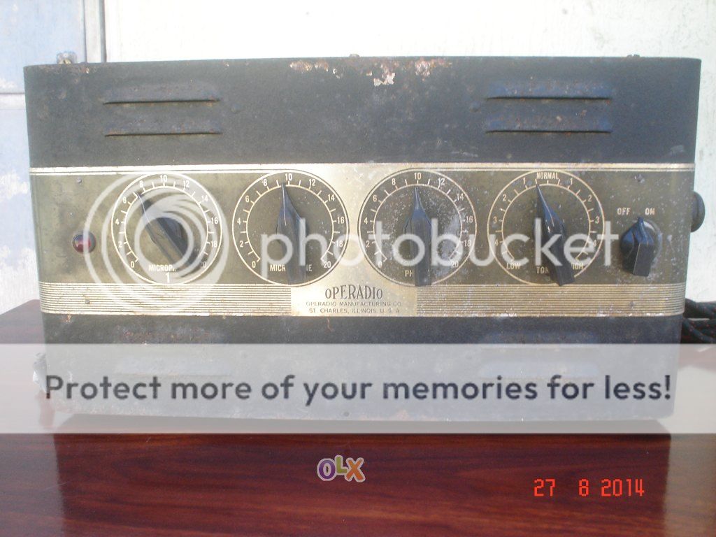 Operadio amplifier X1135R - Antique Radio Forums