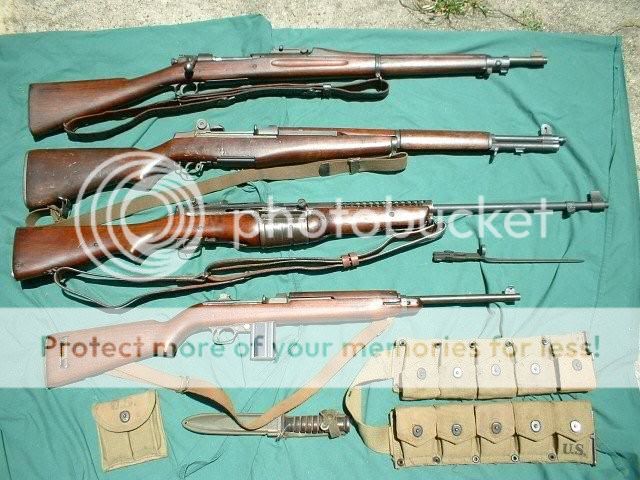 My complete ww2 rifle collection (all the popular kids are doing it ...