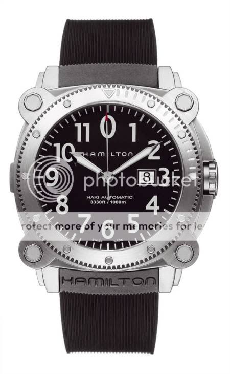 montre hamilton belowzero 1000m